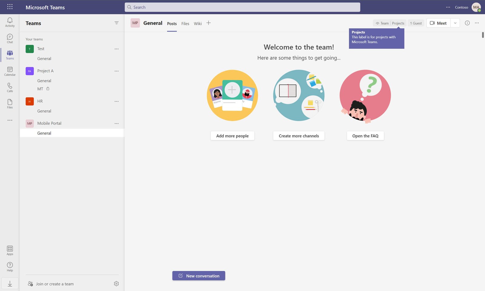 Classifying your Teams sensitivity labels