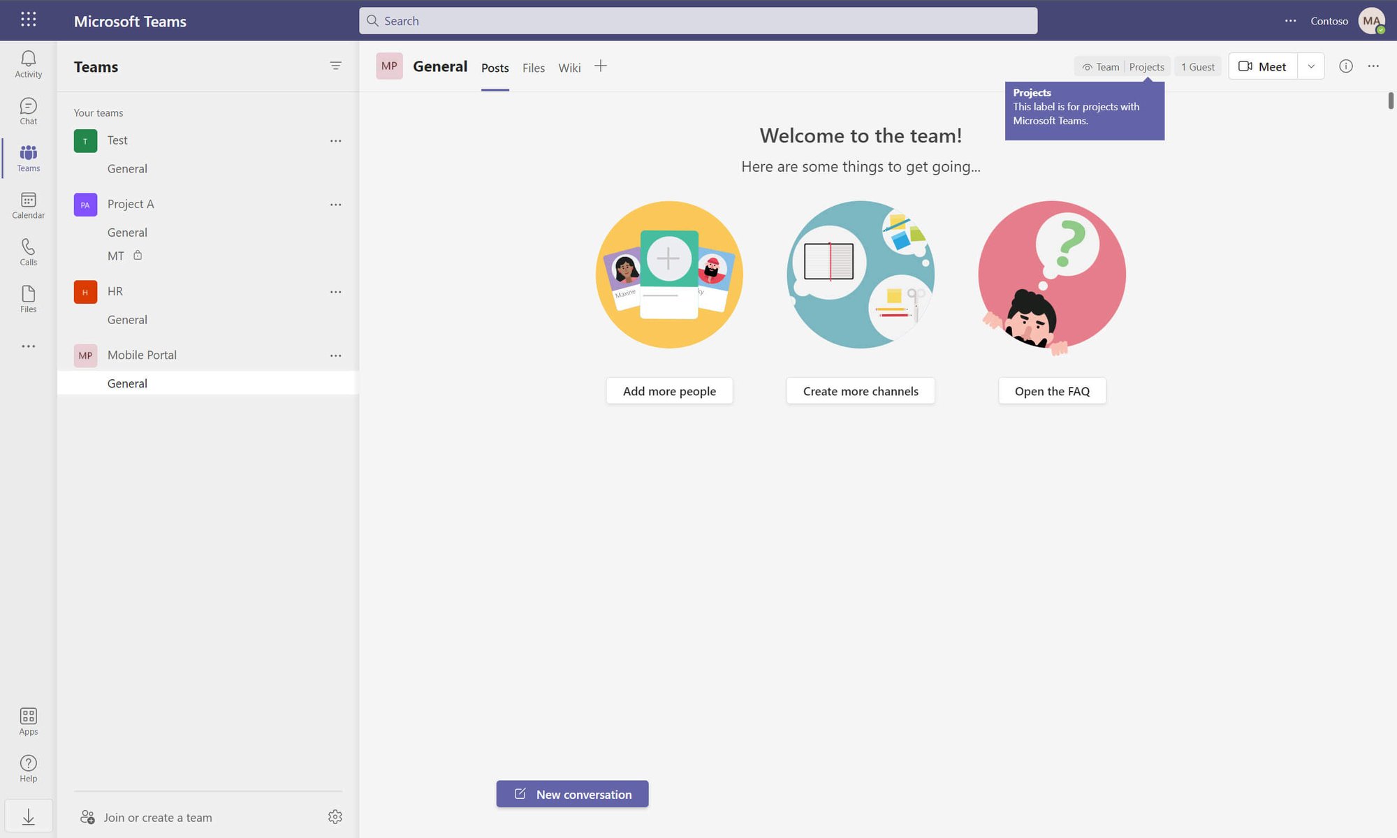 Classifying your Teams sensitivity labels