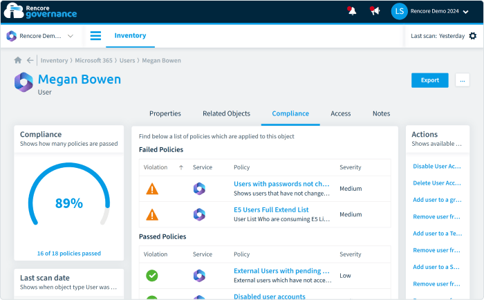 How to deal with inactive external users