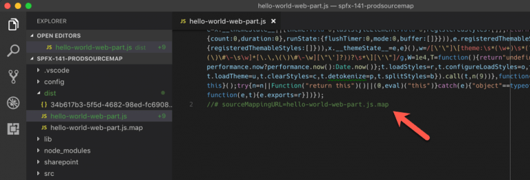 Easily debug production version of your SharePoint Framework solution