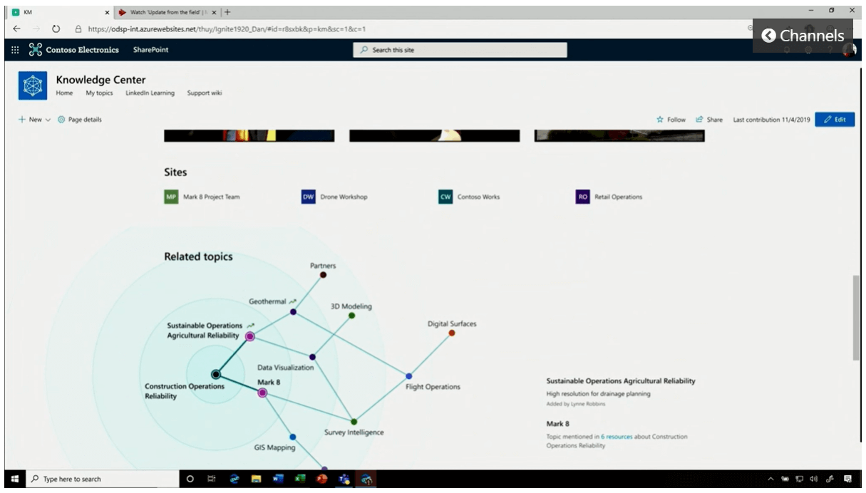 Recap of Microsoft Ignite 2019 Vision Keynote and announcements
