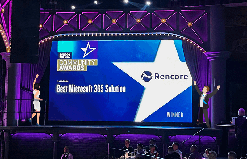 Rencore wins “Best Microsoft 365 Solution” at ESPC 2022!