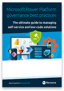Free whitepaper! Microsoft Power Platform governance best practices