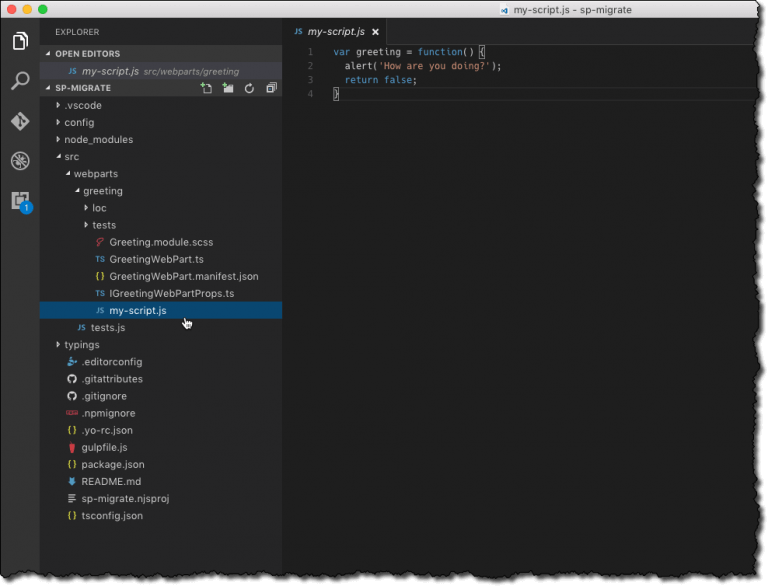 Migrate Sharepoint Javascript Customizations To Sharepoint Framework Reference Functions From 2350