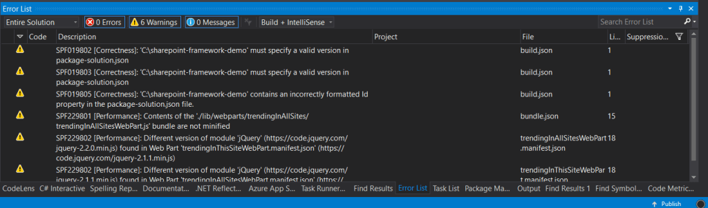 Introducing SharePoint Framework code analysis using SPCAF for Visual ...