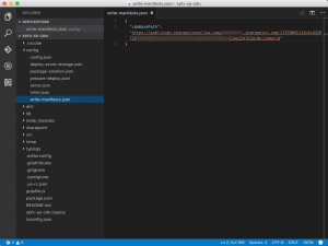 Publish SharePoint Framework client-side web parts to Office 365 public CDN