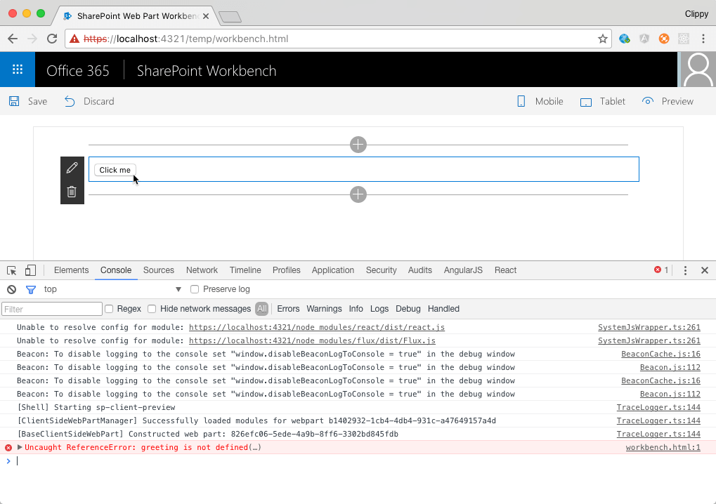 Migrate SharePoint JavaScript customizations to SharePoint Framework – reference functions from ...