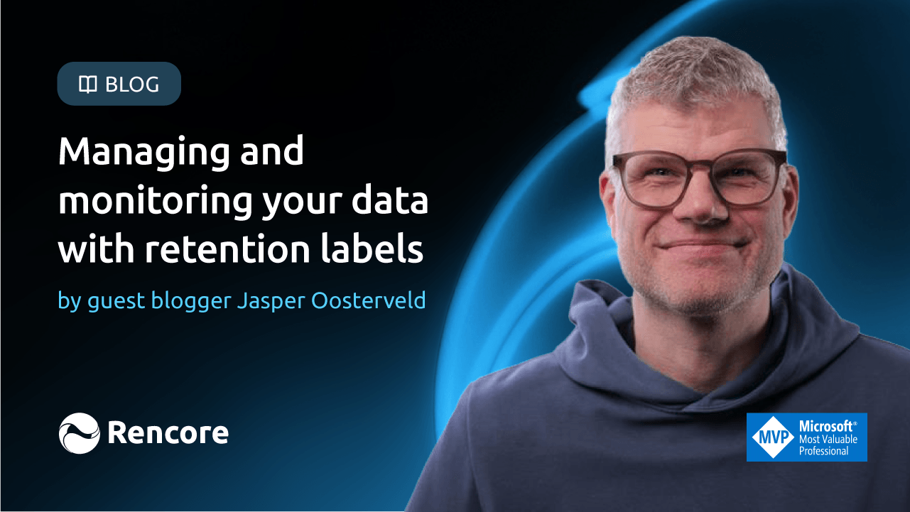 Managing and monitoring your data with retention labels